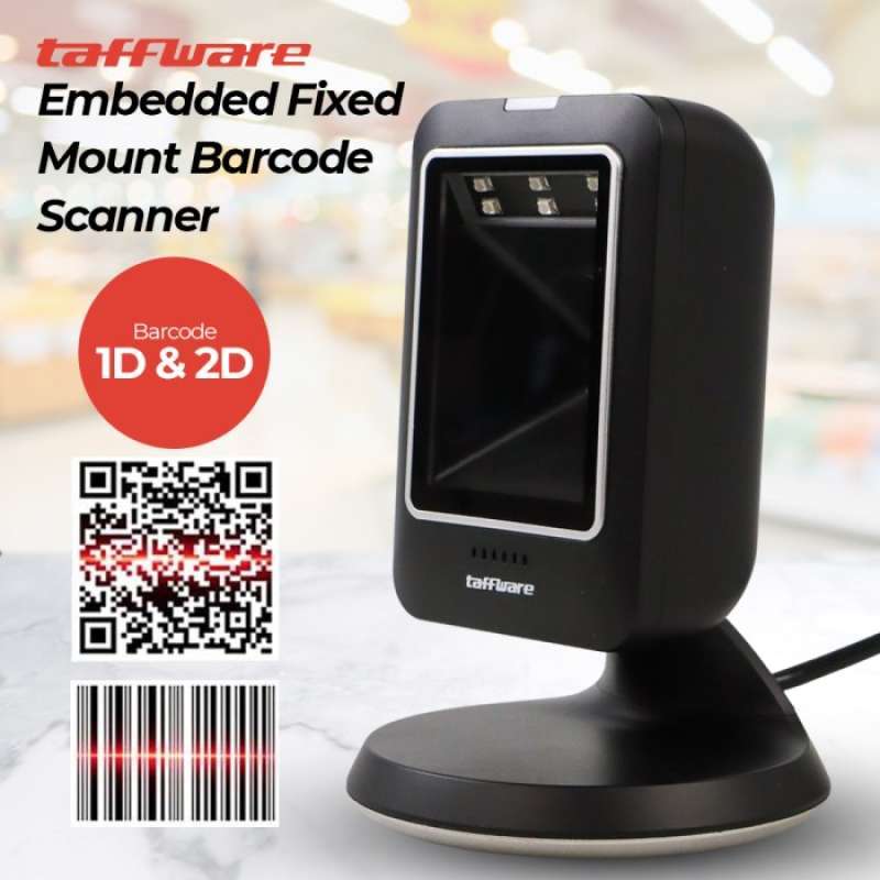 Jual Embedded Fixed Mount Barcode Scanner 2D Qr 1D Mp6300Y Black di ...