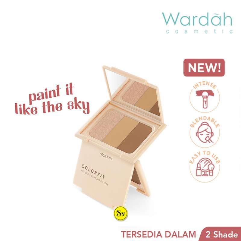 Promo Wardah Colorfit Highlight Contour Palette Diskon 28% di Seller ...