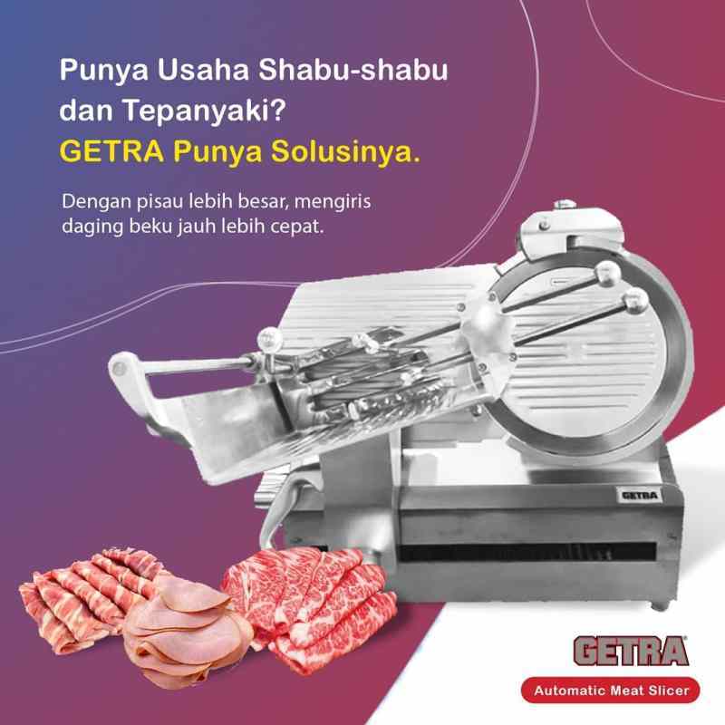 Jual MEAT SLICER GETRA 300ES/B 12A MESIN PENGIRIS DAGING GARANSI RESMI ...