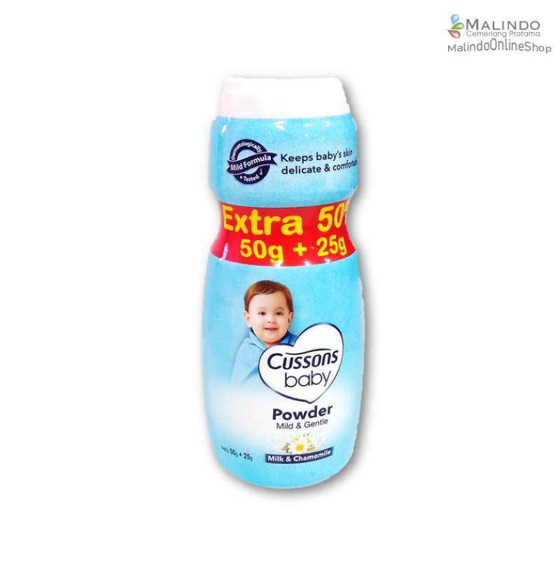 Promo CUSSONS BABY Powder 50gr (Extra 50%) | Mild & Gentle Diskon 17% ...