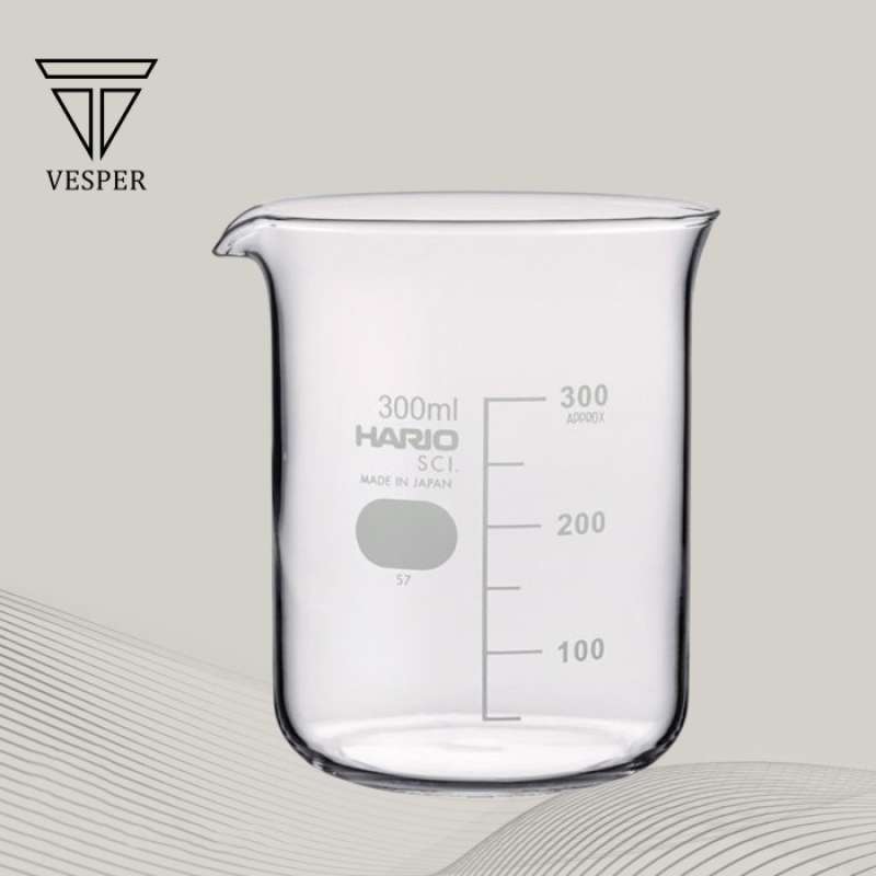 Jual Hario Sci Glass Beaker 300ml B-300 / Gelas Ukur Takar Kaca Tahan Panas Di Seller Uranus ...