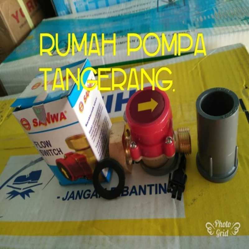 Promo Premium Otomatis pompa booster flow switch control ukuran 1x1/2 ...