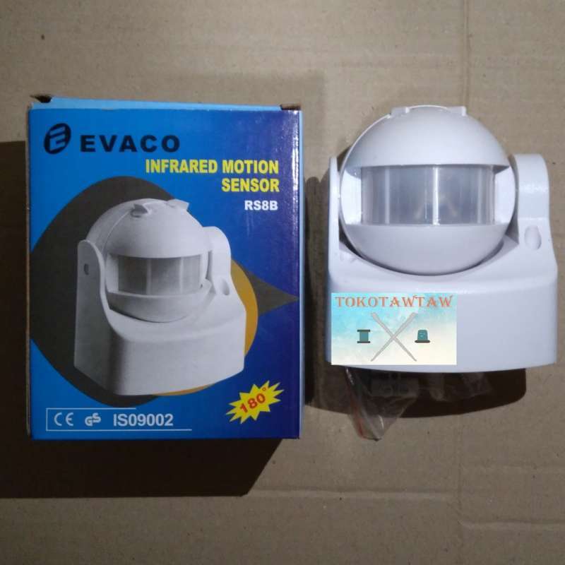 Jual Saklar Sensor Gerak / infrared Motion Sensor Evaco - RS8B di ... Jual Saklar Sensor Gerak / infrared Motion Sensor Evaco - RS8B di ...