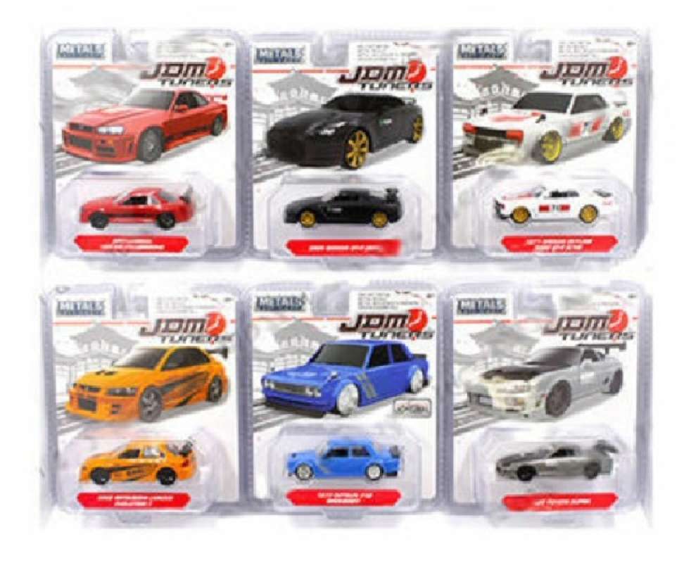 Promo JADA JDM TUNERS WAVE 3 - NISSAN SKYLINE GT-R DATSUN 510 SUPRA ...