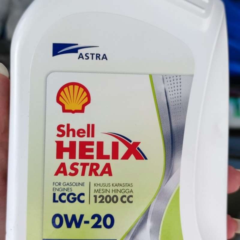 Promo oli mobil shell helix astra 1 liter special buat lcgc 0w-20 ...