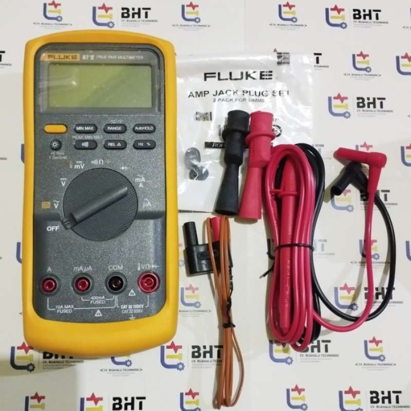 Jual Fluke 87V True Rms Industrial Multimeter With Temperature - Multicolor di Seller Esmee Shop ...