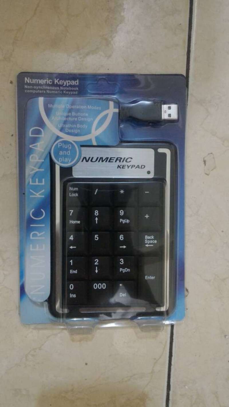 Promo keypad numeric keypad numerik keyboard numerik Diskon 38% di ...
