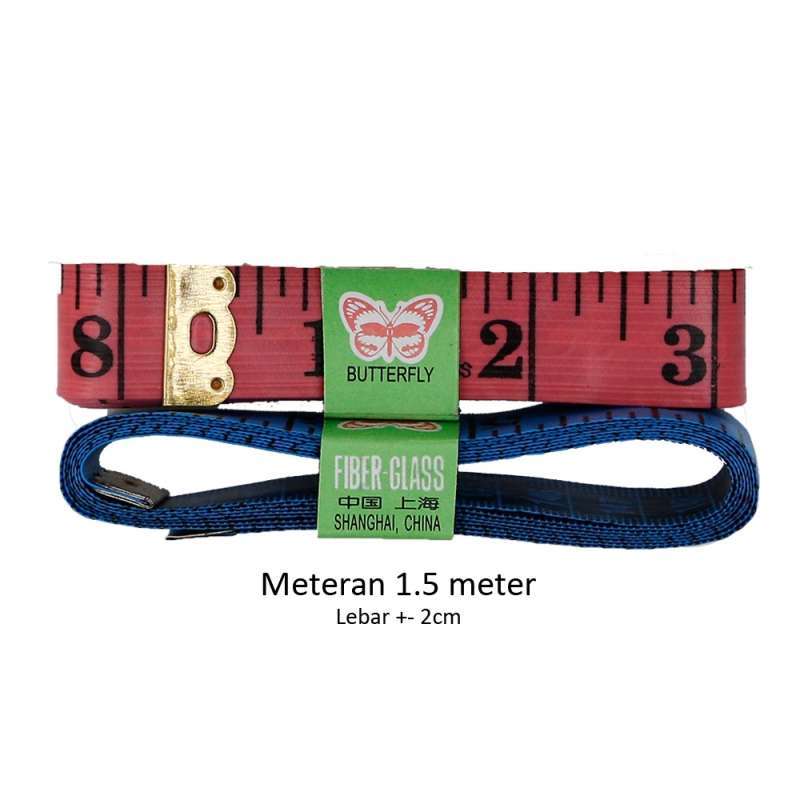 Jual Meteran Kain Jumbo Meteran Baju Badan Besar 150cm Di Seller ...