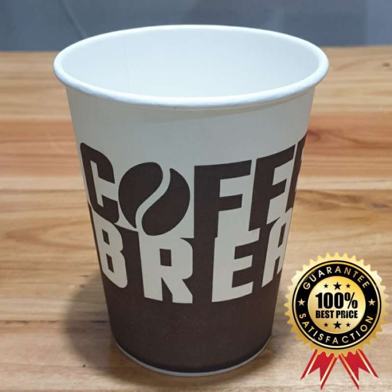 Promo Paper Hot Cup Coffee Break 8 Oz 240 Ml ( 1 Dus : 1000 Pcs ) Diskon 23% di Seller VIRGO ...