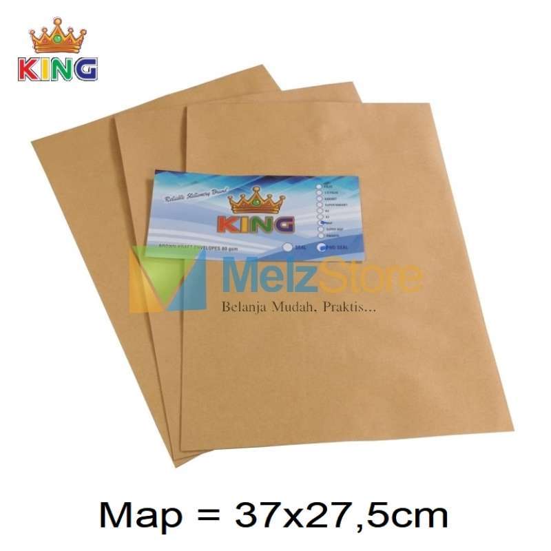 Jual Map Amplop Coklat 80gsm - Coklat di Seller Melzstore - Kalideres ...