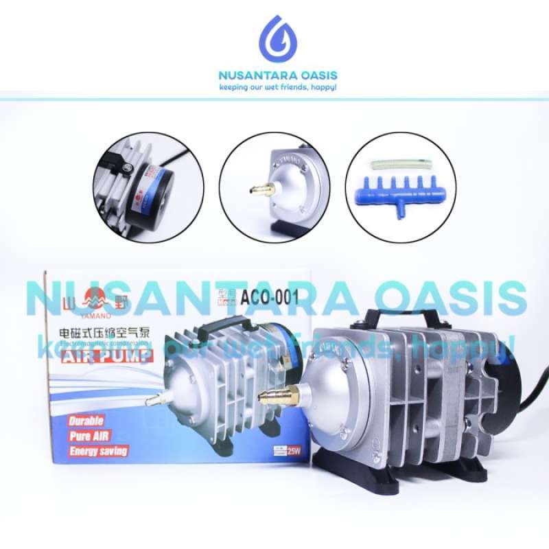 Promo Pompa Udara Yamano Aerator Aco 001 Aco-001 Blower Kolam ...