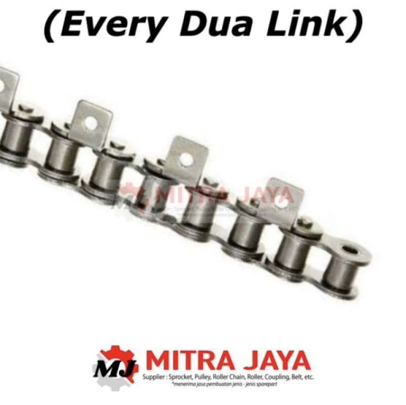 Promo RANTAI RS 40 A1 2L SINGLE BESI ROLLER CHAIN KUPING SEBELAH ...