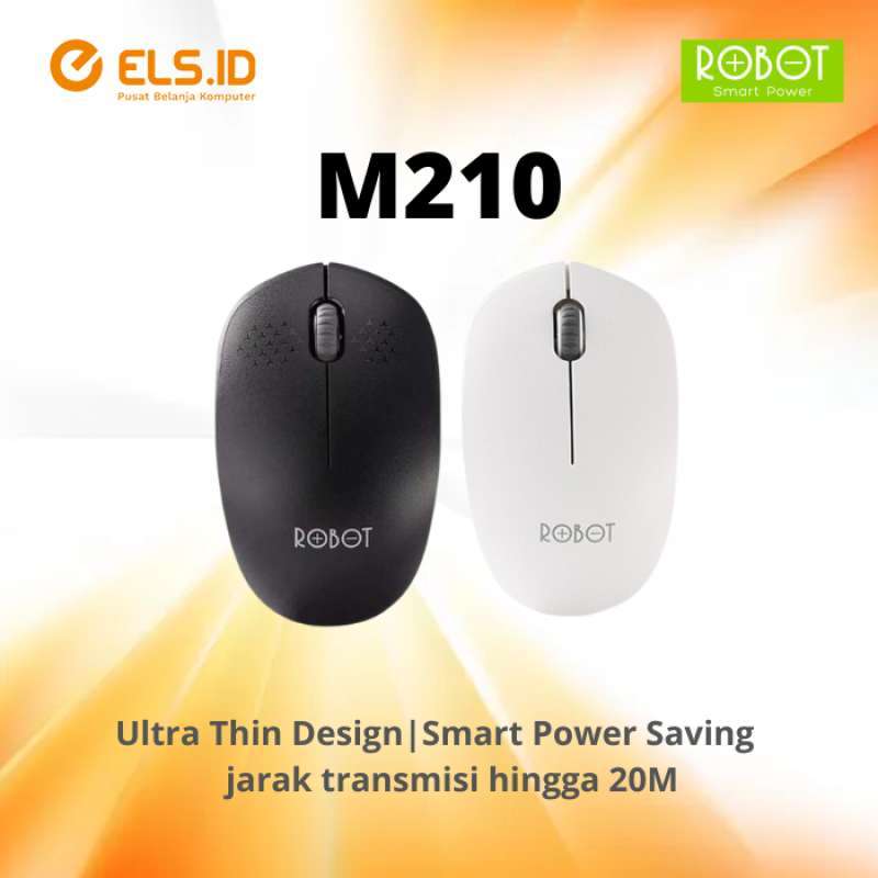 Promo Robot M210 Mouse Wireless Diskon 14% di Seller ELS Computer Official Store - ELS Computer ...