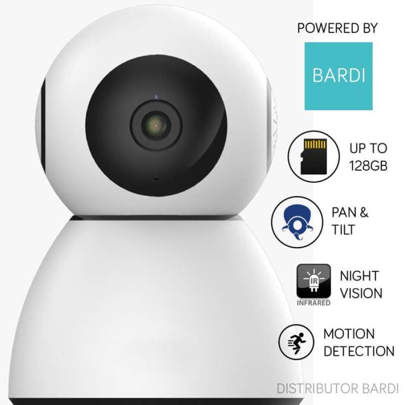 Jual BARDI SMART IP CAMERA INDOOR PTZ PAN TILT ZOOM di Seller Bardi ...