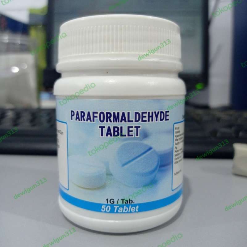 Jual Paraformaldehyd Tablet / Formatab 50tab/botol Premium B Di Seller ...