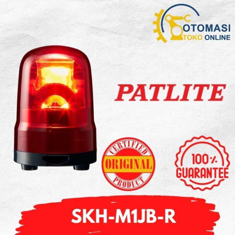 Jual Patlite Skh-m1jb-r Rotating Light Red Merah Buzzer Beacon Di Seller Grock Store - Jatipulo ...