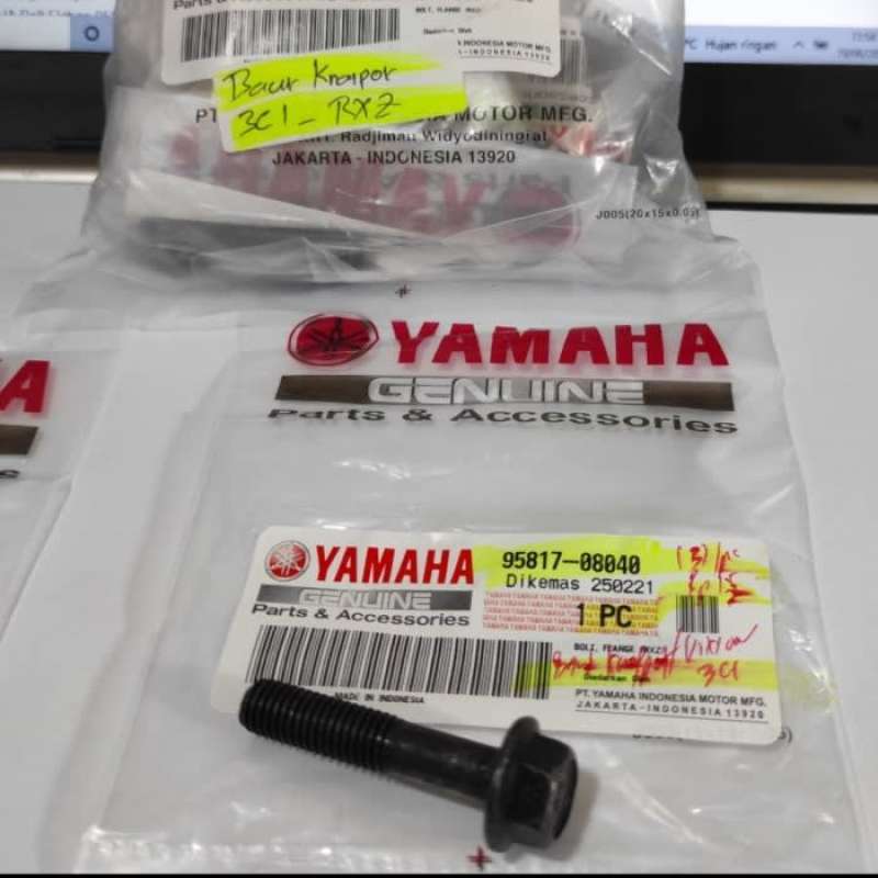 Promo Premium Bolt Flange Rxz Yamaha 95817-08040 Satuan Terbatas Diskon ...