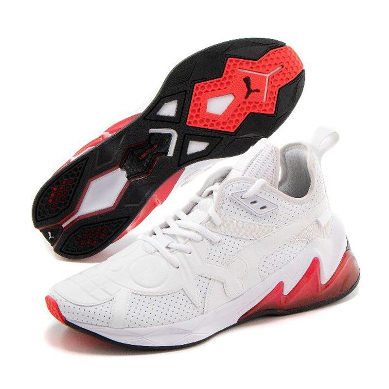Jual PUMA Men LQDCELL Onepiece Shoes - White High Risk Red [372742 01 ...