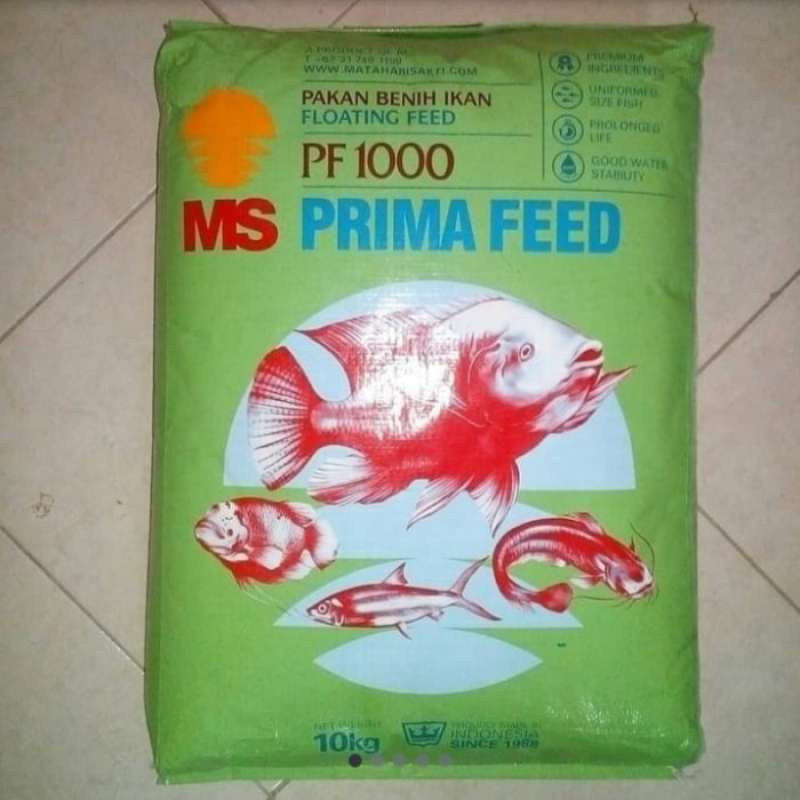 Promo Prima Feed Pf 1000 Makan Benih Ikan Lele Gurame Nila 10Kg Diskon ...