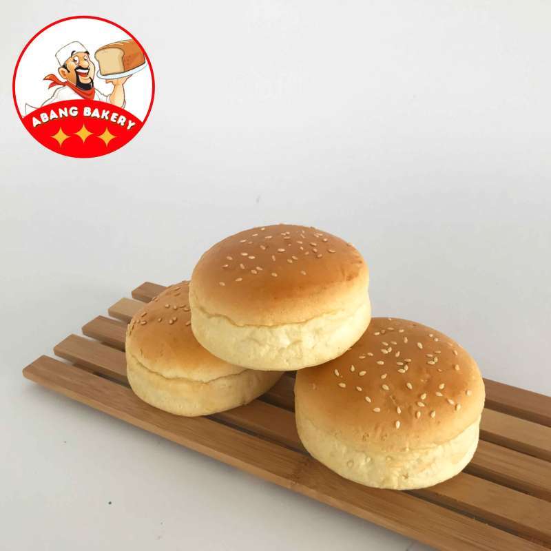 Jual Supplier UMKM| Roti Burger Wijen PREMIUM Hotel Murah|Burger Bun ...