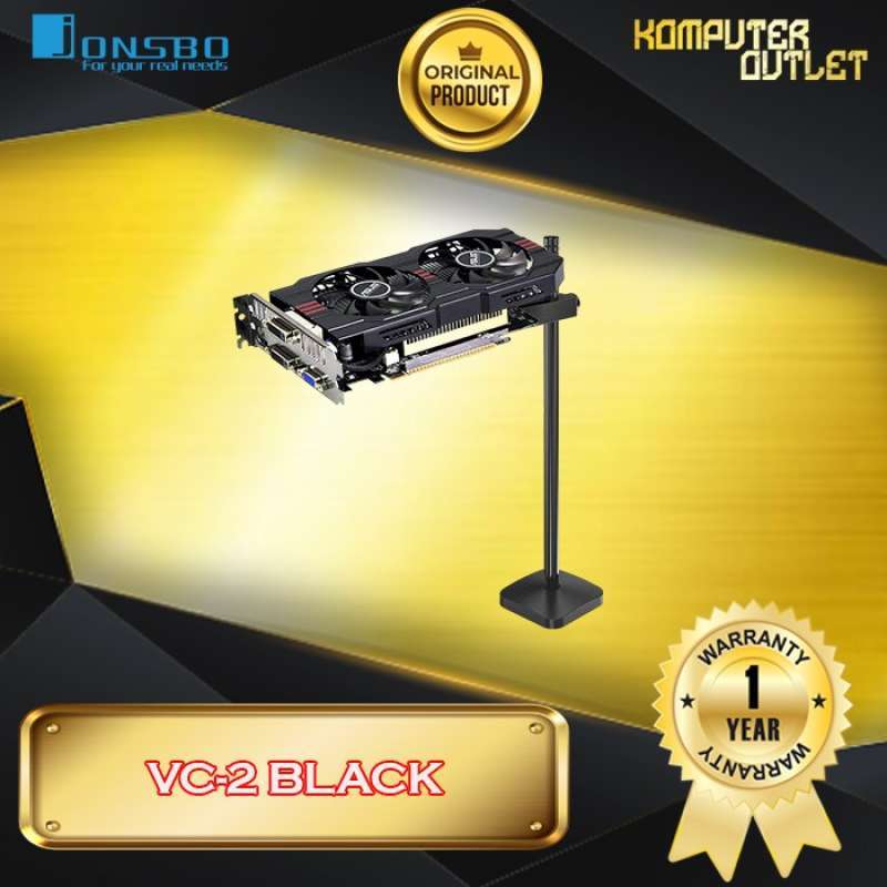 Jual Jonsbo Vc-2 Black - Gpu Holder / Vga Stand For Pc Case Di Seller ...