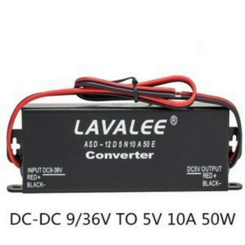 Promo Converter Step Down DC 9V-36V to 5V 10A Step Down DC to DC Converter Diskon 23% di Seller ...