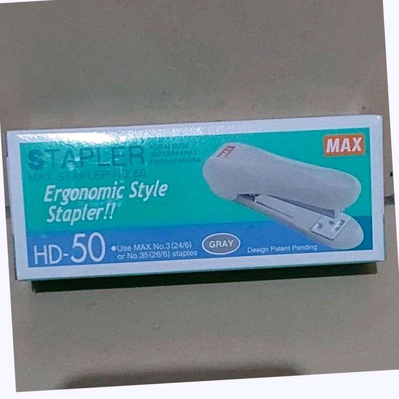 Jual Stapler Staples Max Jumbo Hd-50 Di Seller Toko Andy - Tanjung ...
