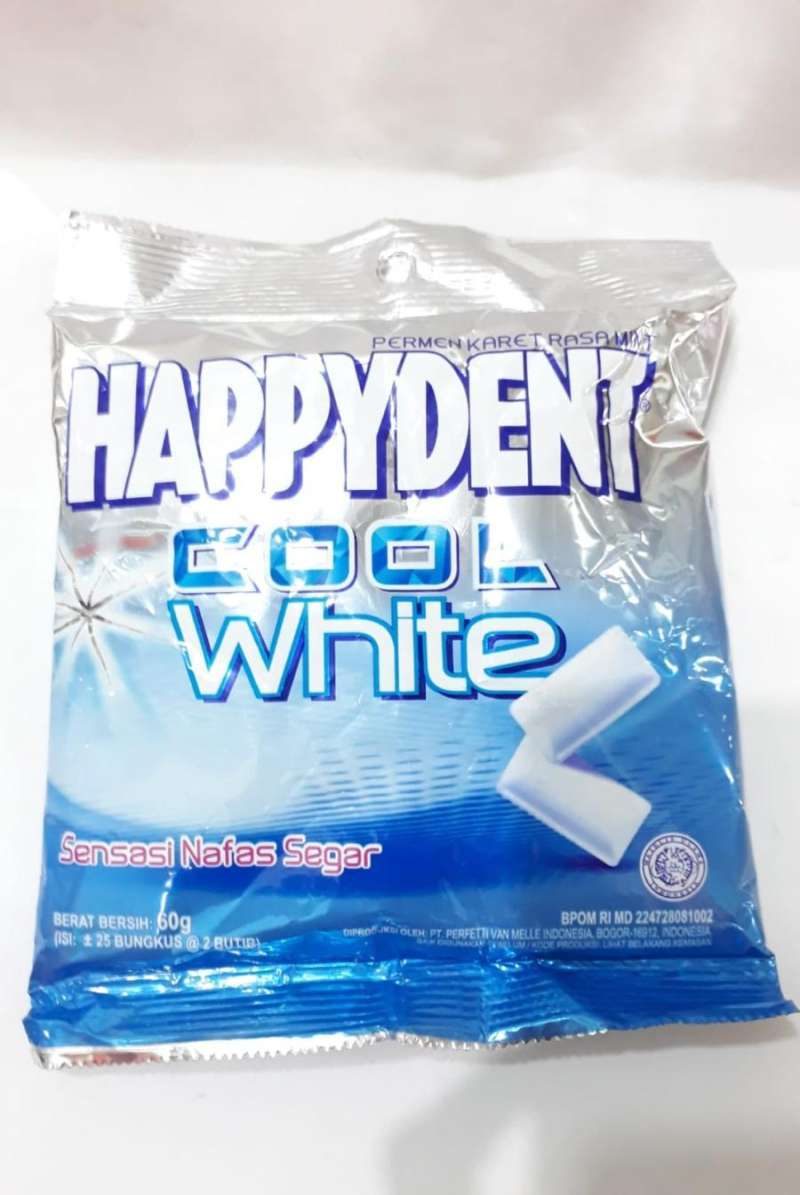 Jual Permen Happydent Cool White 60g Di Seller Rojamart_dailyneeds ...