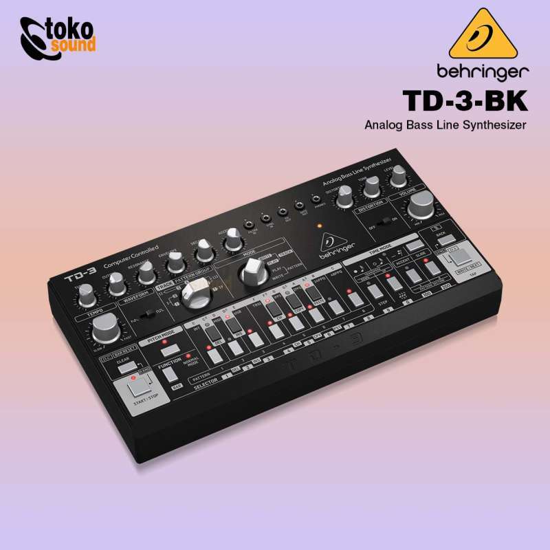 Jual Behringer TD-3-BK Analog Bass Line Synthesizer with VCO di Seller Tokosound Proaudio ...