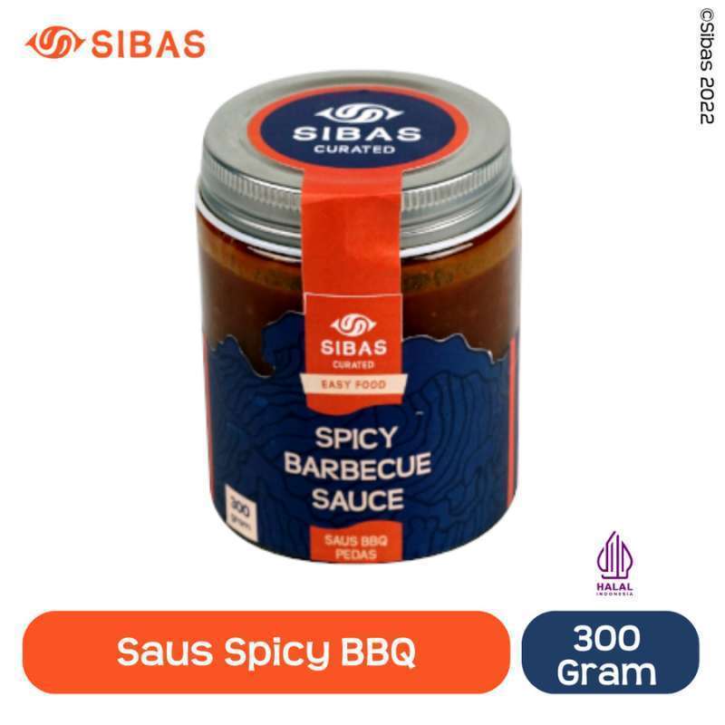 Jual JAKPUS - Spicy Barbecue Sauce / Saus BBQ Pedas 300gr - Sibas ...