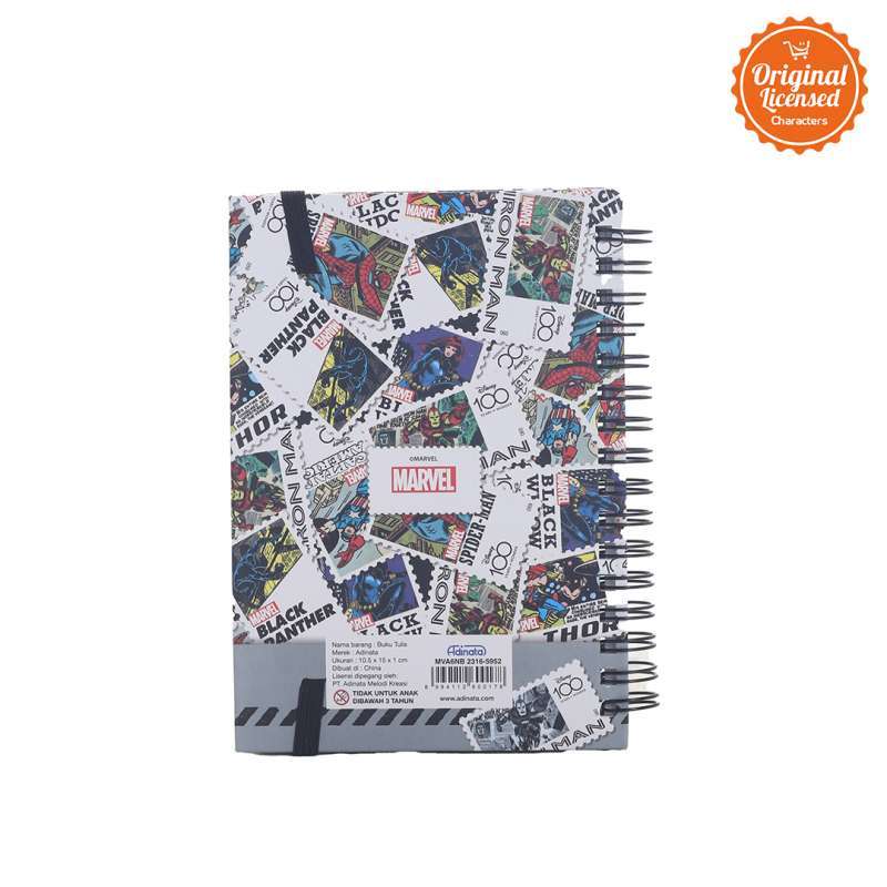 Jual Marvel Notebook A6 Seri Disney 100 Years Of Wonder - White Di ...