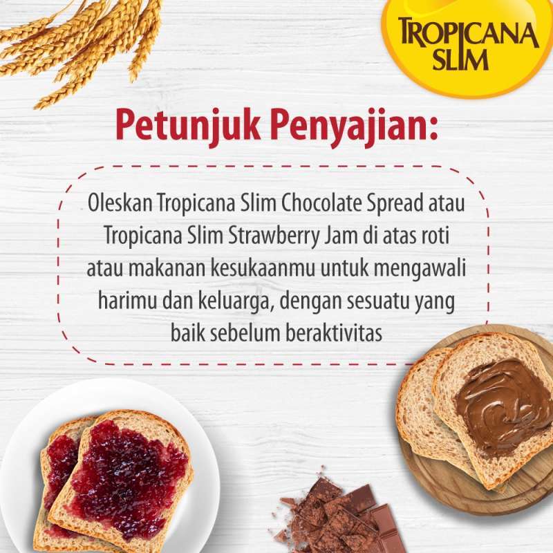 Jual Tropicana Slim Chocolate Spread Selai Coklat 300g Di Seller Mel ...