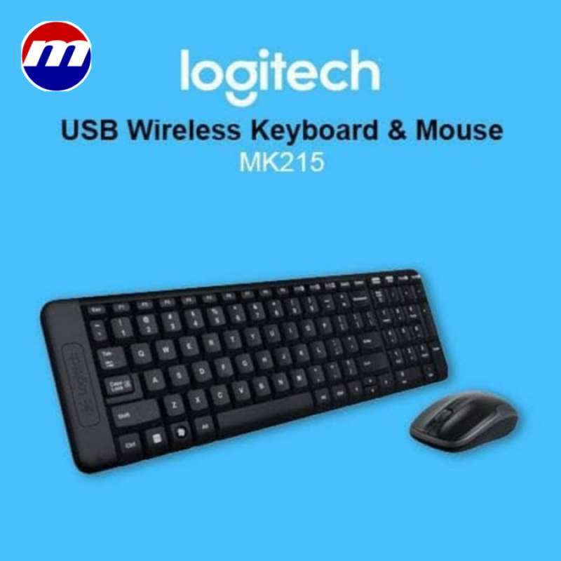 Promo LOGITECH MK 215 KEYBOARD WIRELESS MOUSE Diskon 11% di Seller Caeraa Shop - Wanasari, Kab ...