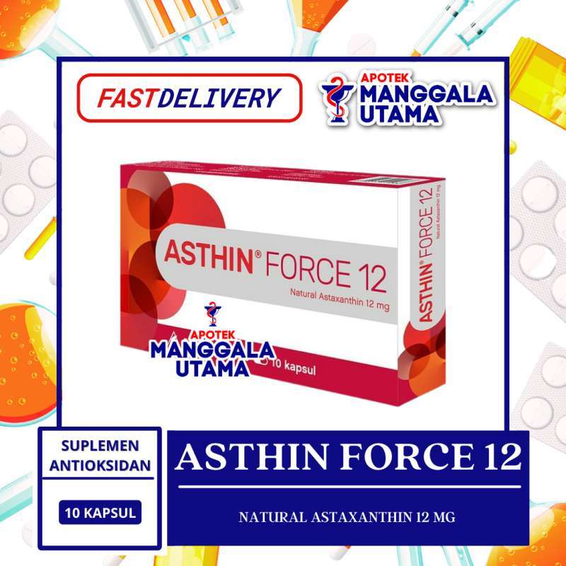Jual Asthin Force 12 Per Strip Isi 10 Tablet Di Seller Apotek Manggala ...