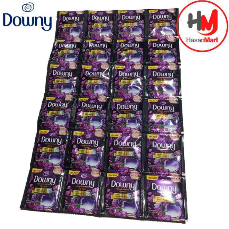 Promo Downy Premium Parfum Mystique - Hitam Ungu 500 An [4 Renceng X 12 Sachet = 48 Sachet ...