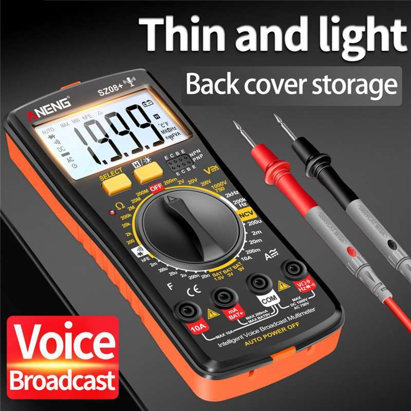 Promo Digital Multimeter Meter Meter Test Current Circuit for Circuit ...