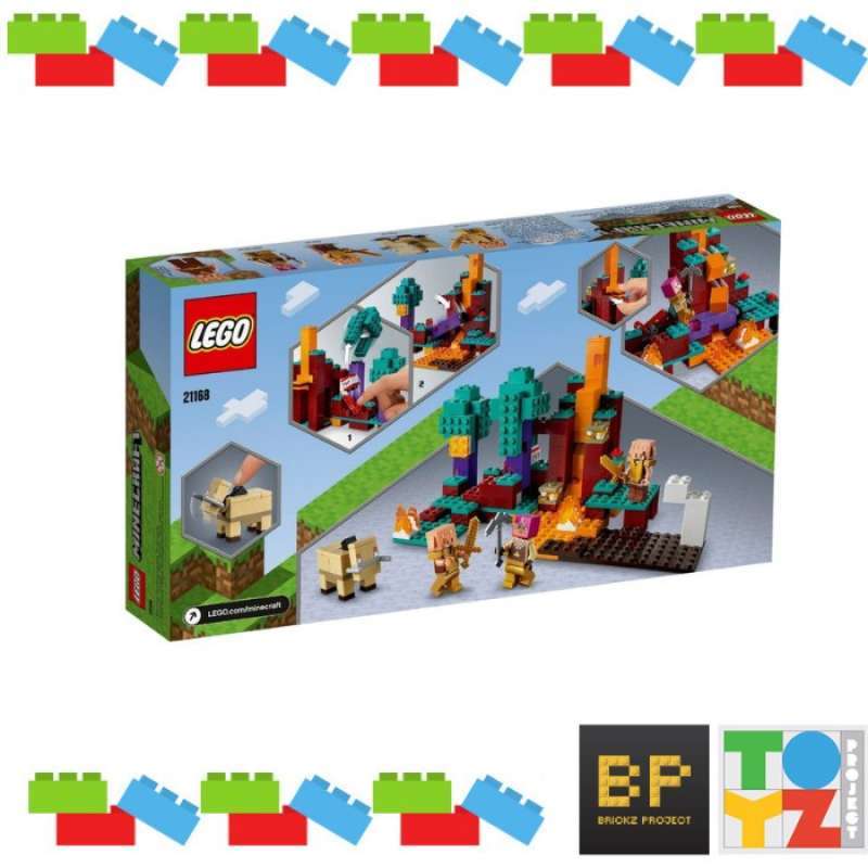 Jual Lego Minecraft 21168 The Warped Forest Di Seller Regans Store ...