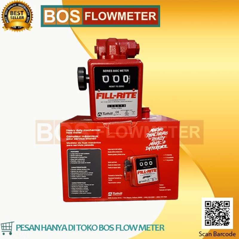 Jual Flow Meter Fill-rite Usa Series 800 C 1 Inch - Meteran Solar 1 ...