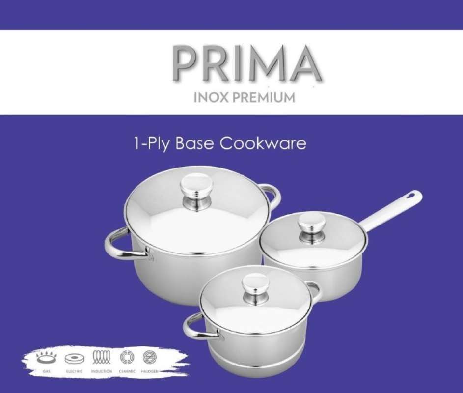 Jual Panci Steamer Susun Bima Prima Saucepot 24cm Stainless Steel Di ...