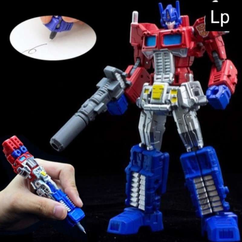 Promo Optimus prime Transformer diy Transformers pen pulpen spidol ...