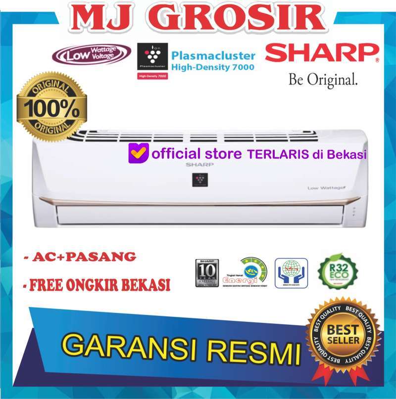 Jual AC SHARP AH-AP 05 UHL 0.5PK 1/2PK + PASANG R32 PLASMA CLUSTER LOW ...