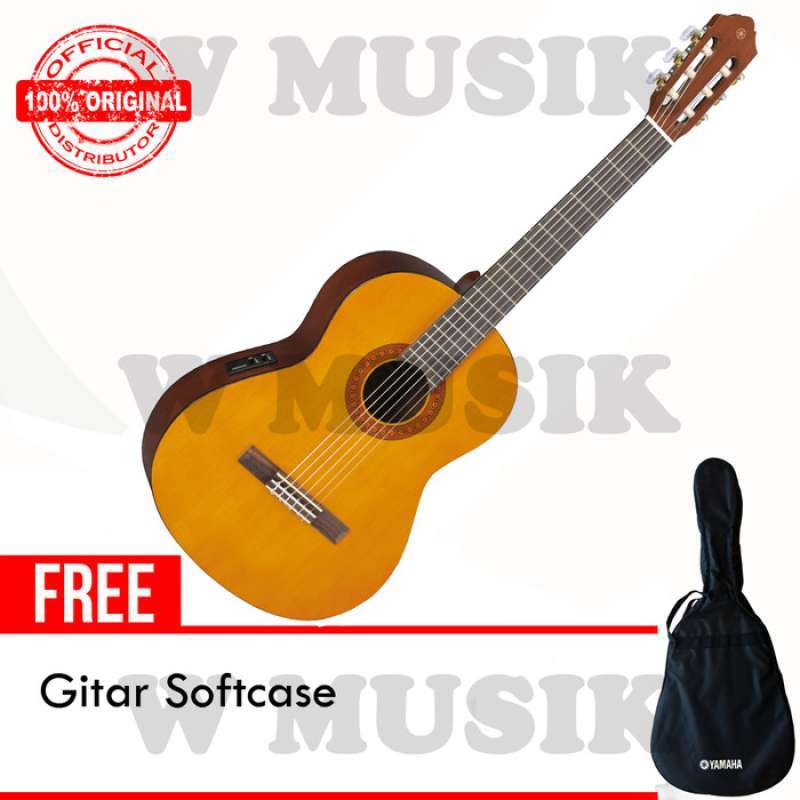 Jual Yamaha Gitar Akustik Cx40 / Cx-40 / Cx 40 - Natural + Softcase Di ...