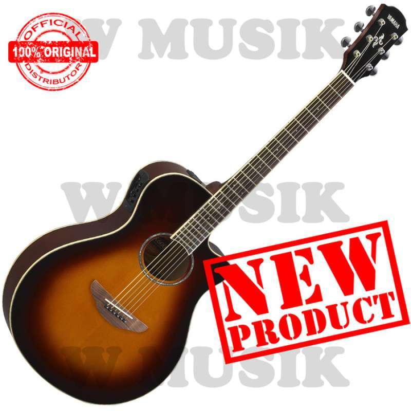 Jual Yamaha Gitar Akustik Elektrik Apx 600 / Apx600 - Old Violin Sunburst Di Seller Nadala Store ...