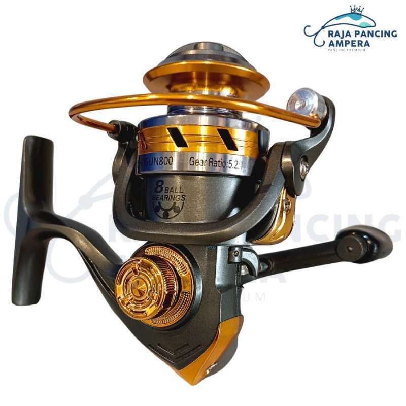 Jual Reel Pancing Aewa Shogun 800 (reel Spinning Besi Mini) Di Seller ...
