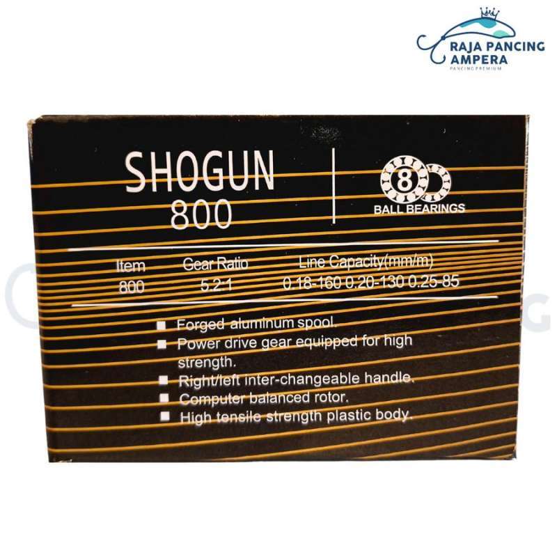 Jual Reel Pancing Aewa Shogun 800 (reel Spinning Besi Mini) Di Seller ...