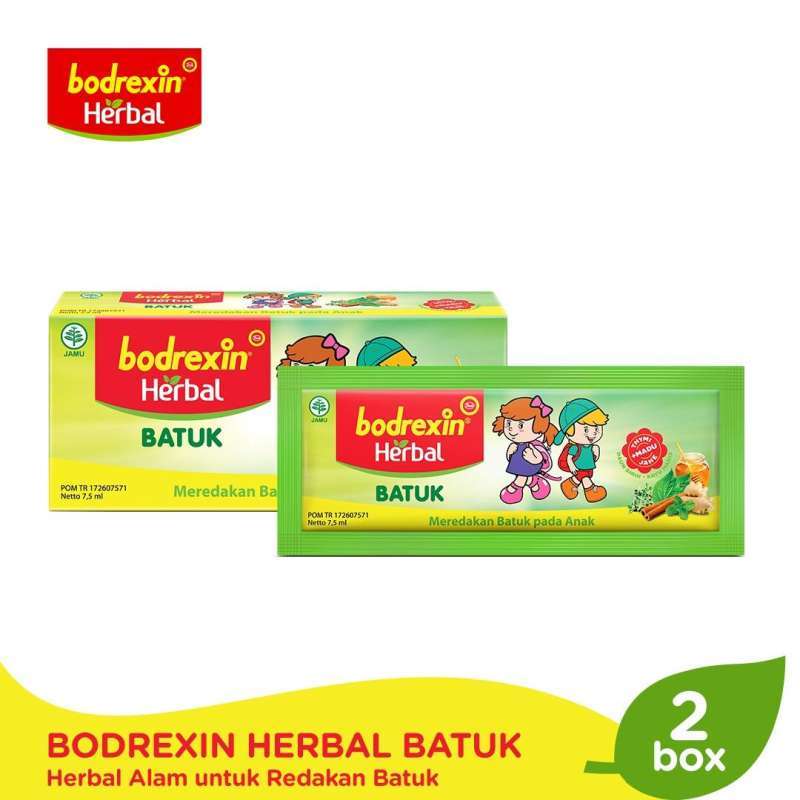 Jual Bodrexin Herbal Obat Batuk [2 Folding Box @5 Sachet] di Seller ...