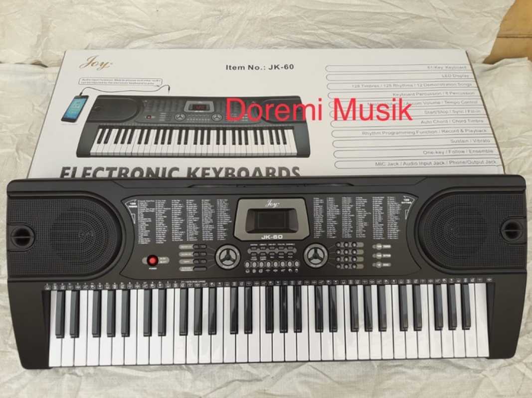 Jual Paket Keyboard Joy Jk 60 + Stand Keyboard Original Di Seller ...