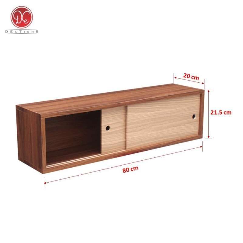 Promo DEcTionS Rak Dapur Dinding Kichen Set Minimalis 80x20cm Pintu ...
