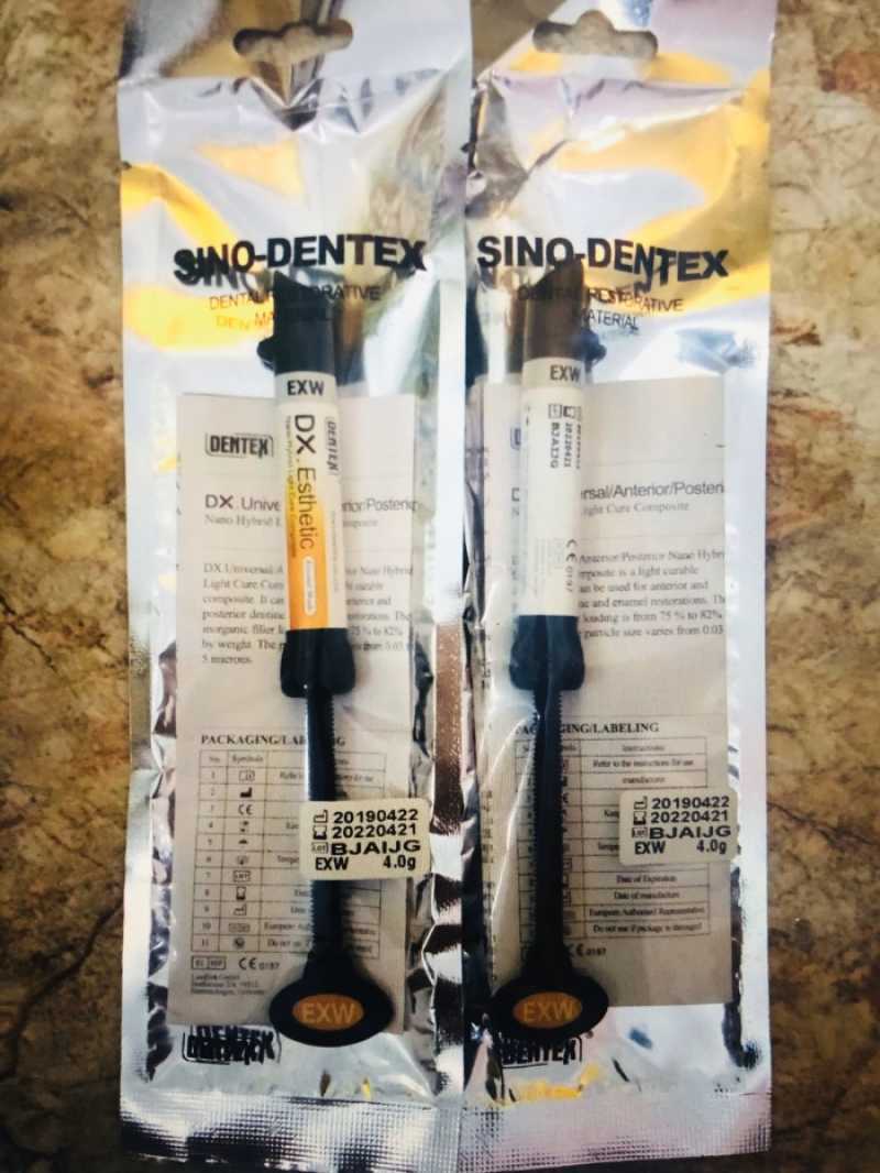 Jual Komposit / Dental Composite Dentex Exw (extra White) Di Seller Anes Medika Center - Tugu ...