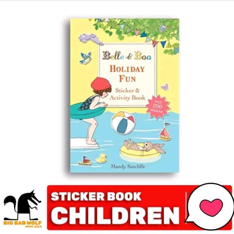 Jual BIG BAD WOLF BELLE & BOO : HOLIDAY FUN (STICKER ACTIVITY BOOK ...